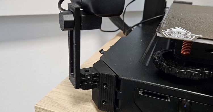 Ender 3 S1 PRO Logitech camera mount by DavidK | Download free STL ...