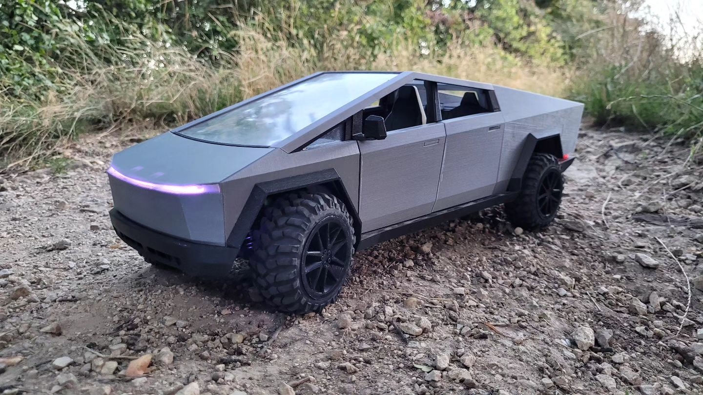 Tesla Cybertruck RC by TeslaRCs | Printables Store