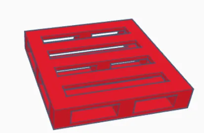 Easy to print pallet (scenery) by DannyBacon | Download free STL model ...