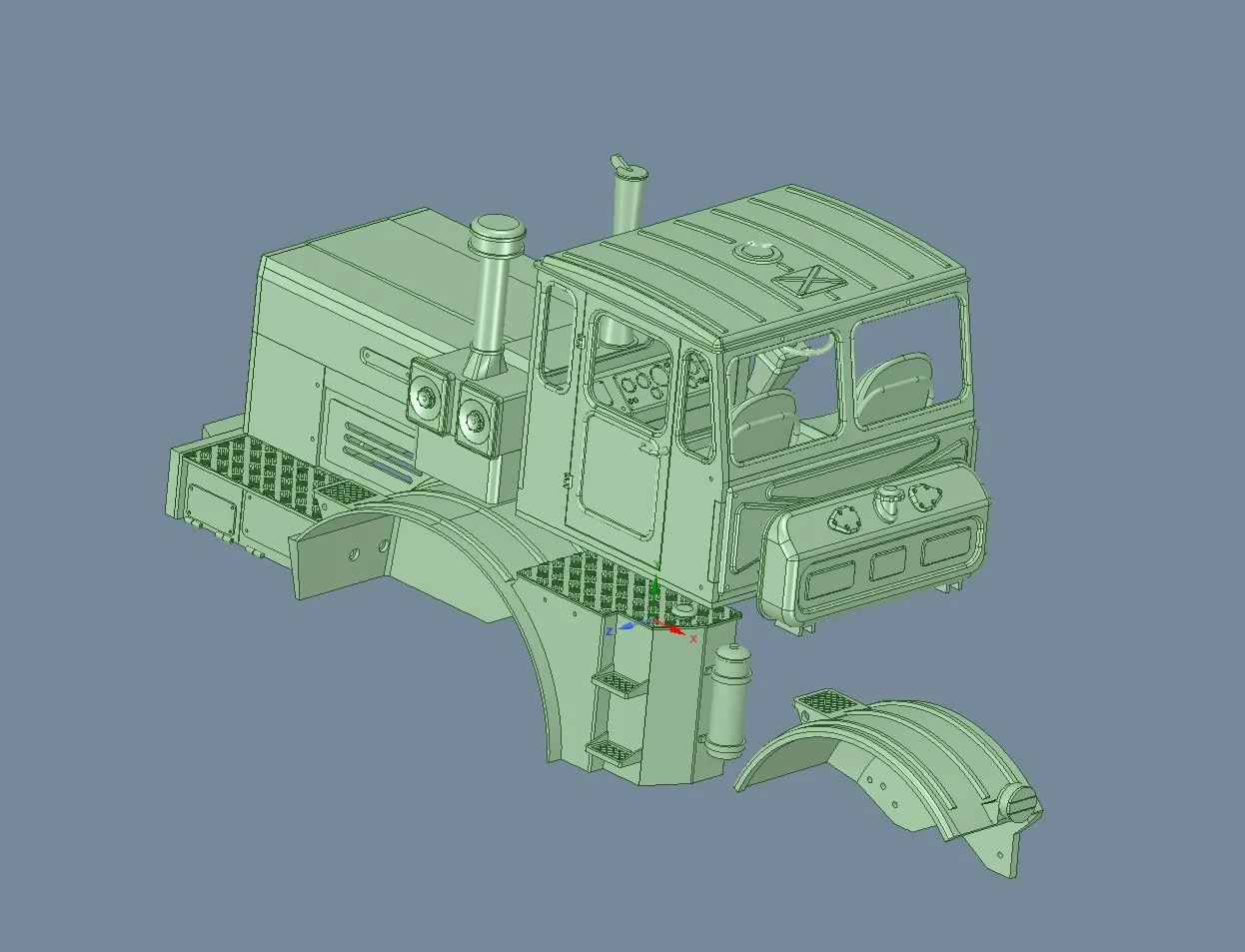 1/11 Kirovec KT-700 by Zax | Download free STL model | Printables.com