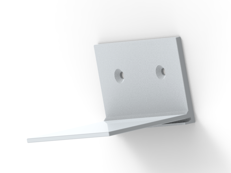 Floating Book Shelf by bgraue | Download free STL model | Printables.com