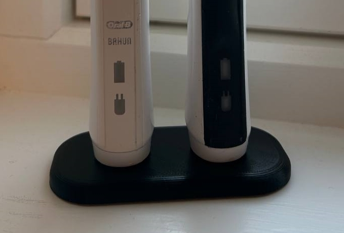 Dual Oral-B stand by Marcus | Download free STL model | Printables.com