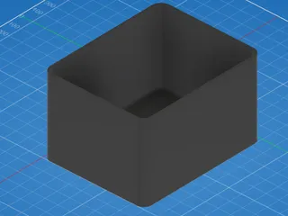 Customizable Rounded Box without lid by Klages | Download free STL ...