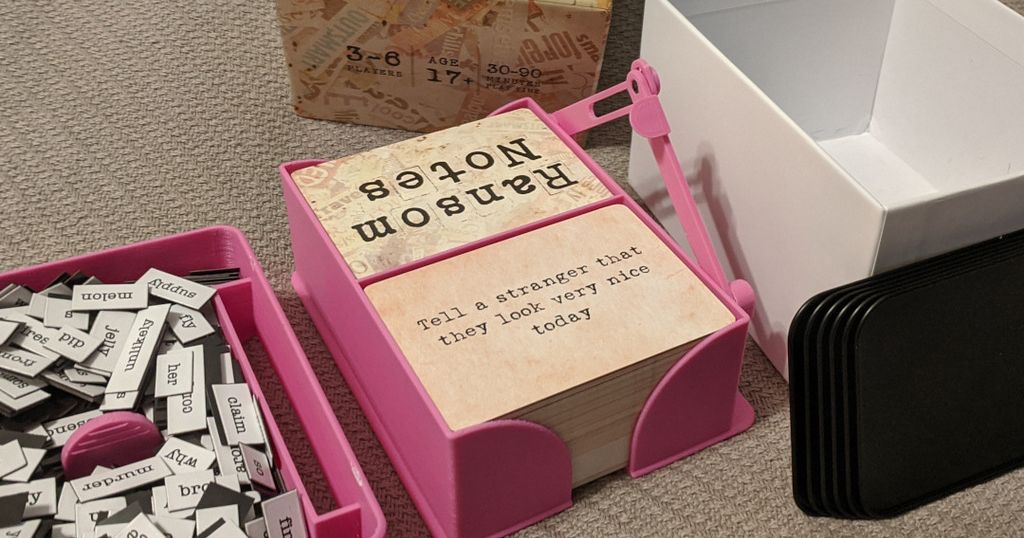 Game box organizer for Ransom Notes by Tyler Adam | Download free STL ...