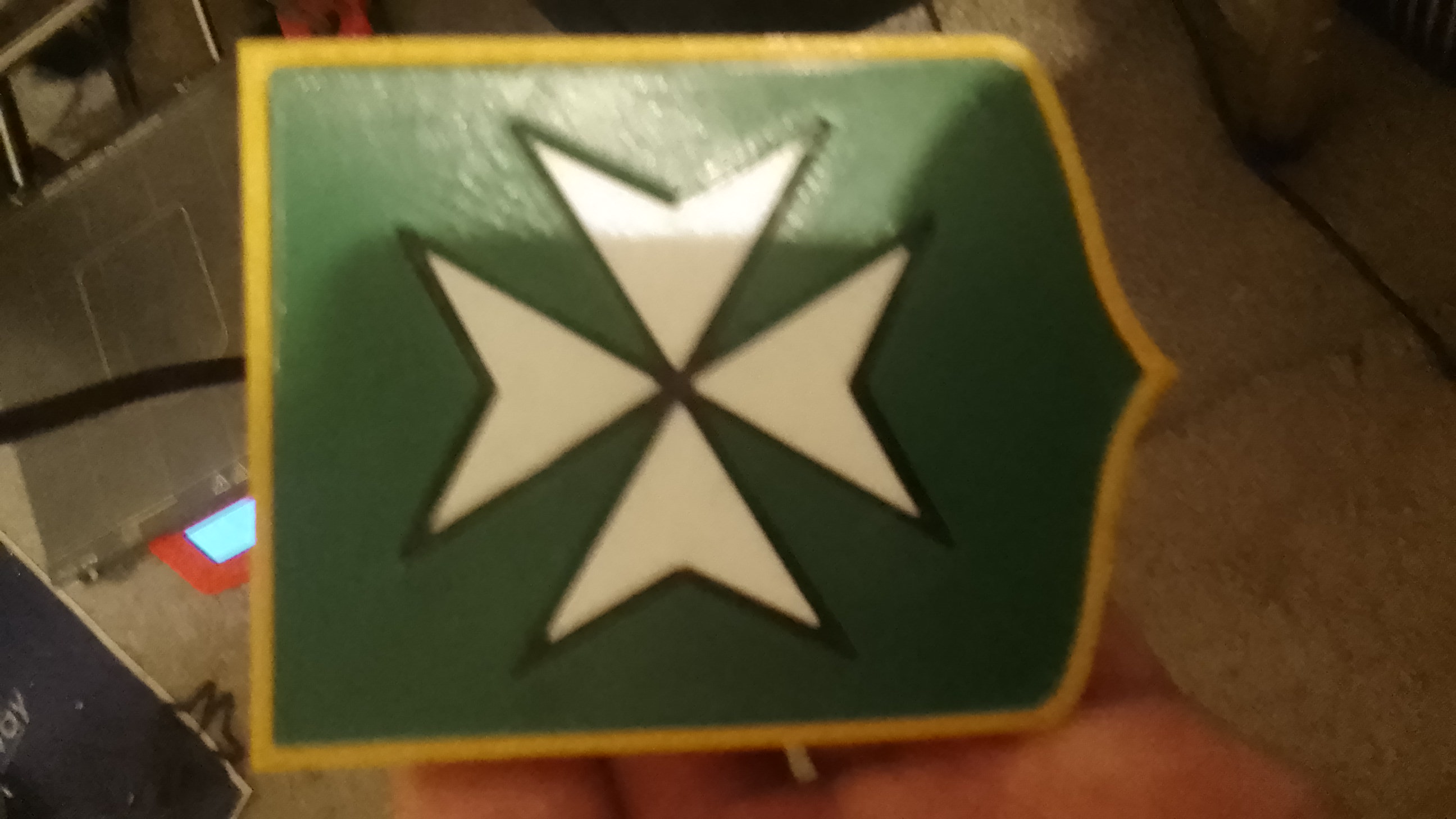Parish of St John Emblem/card by Alan | Download free STL model ...