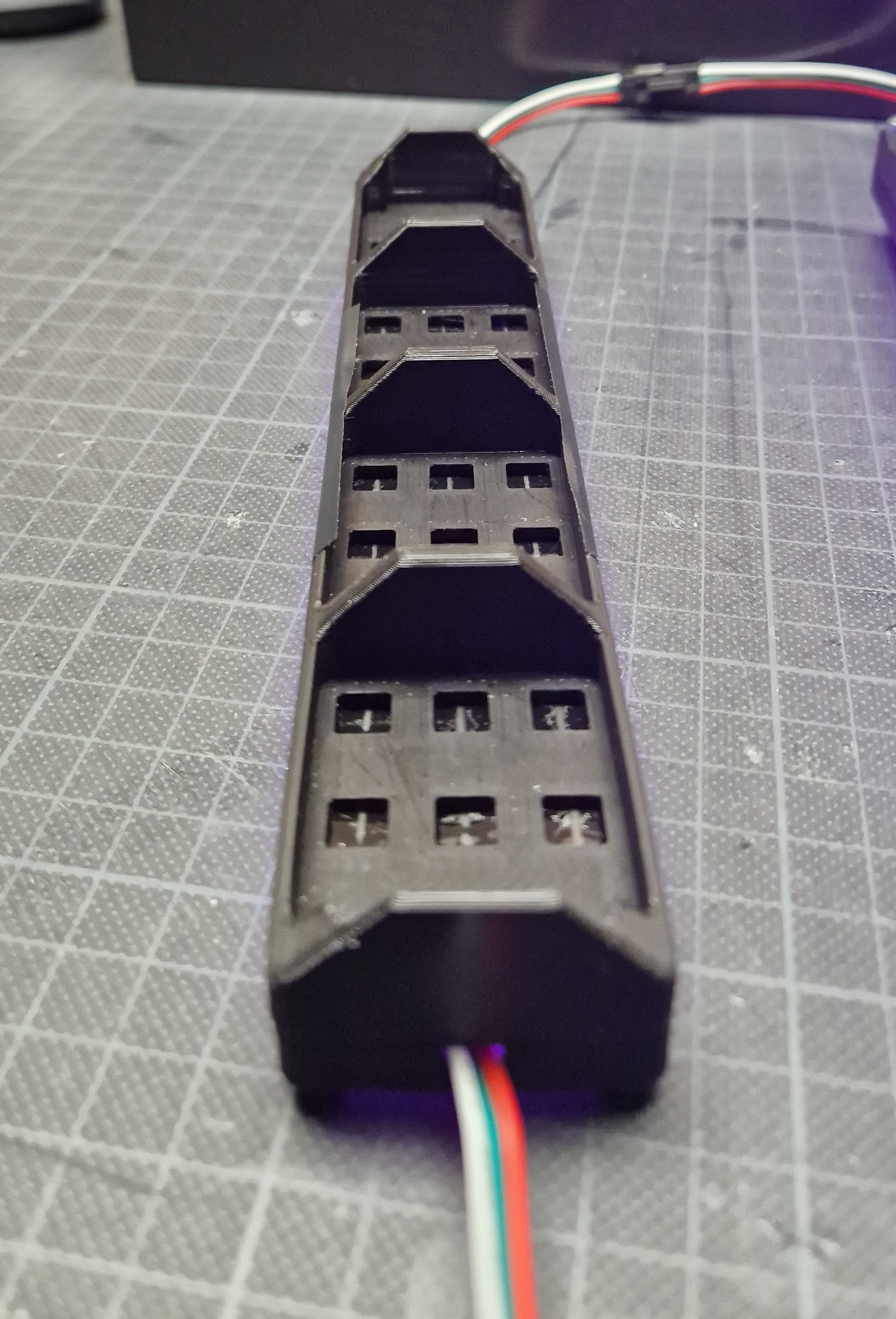 Modular 45x 17 mm WS2812B LED segments with 45° steps by oXiVanisher ...