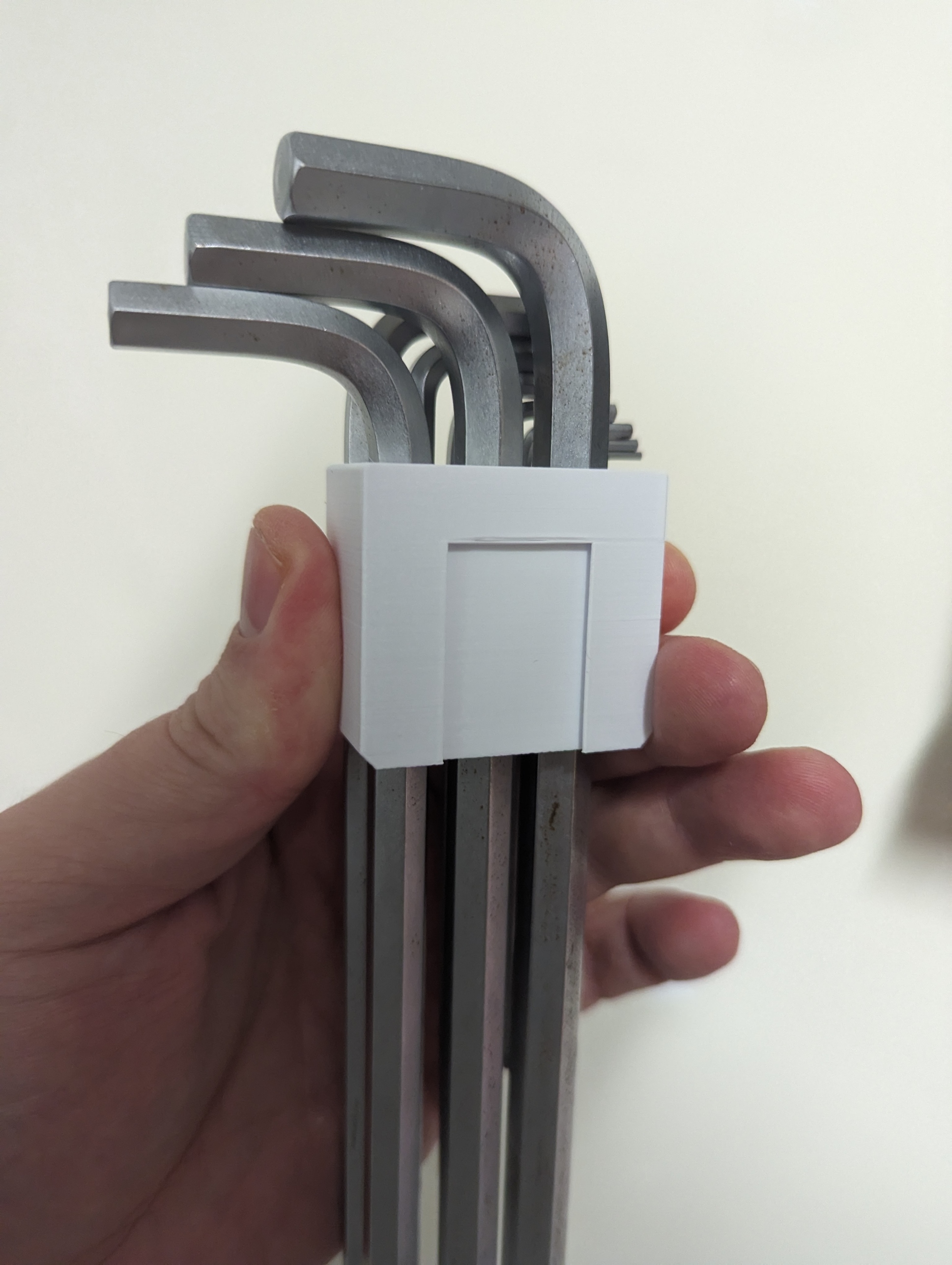 Skadis Hex Key Organizer with Dovetail Mounting by Tokolozi | Download ...