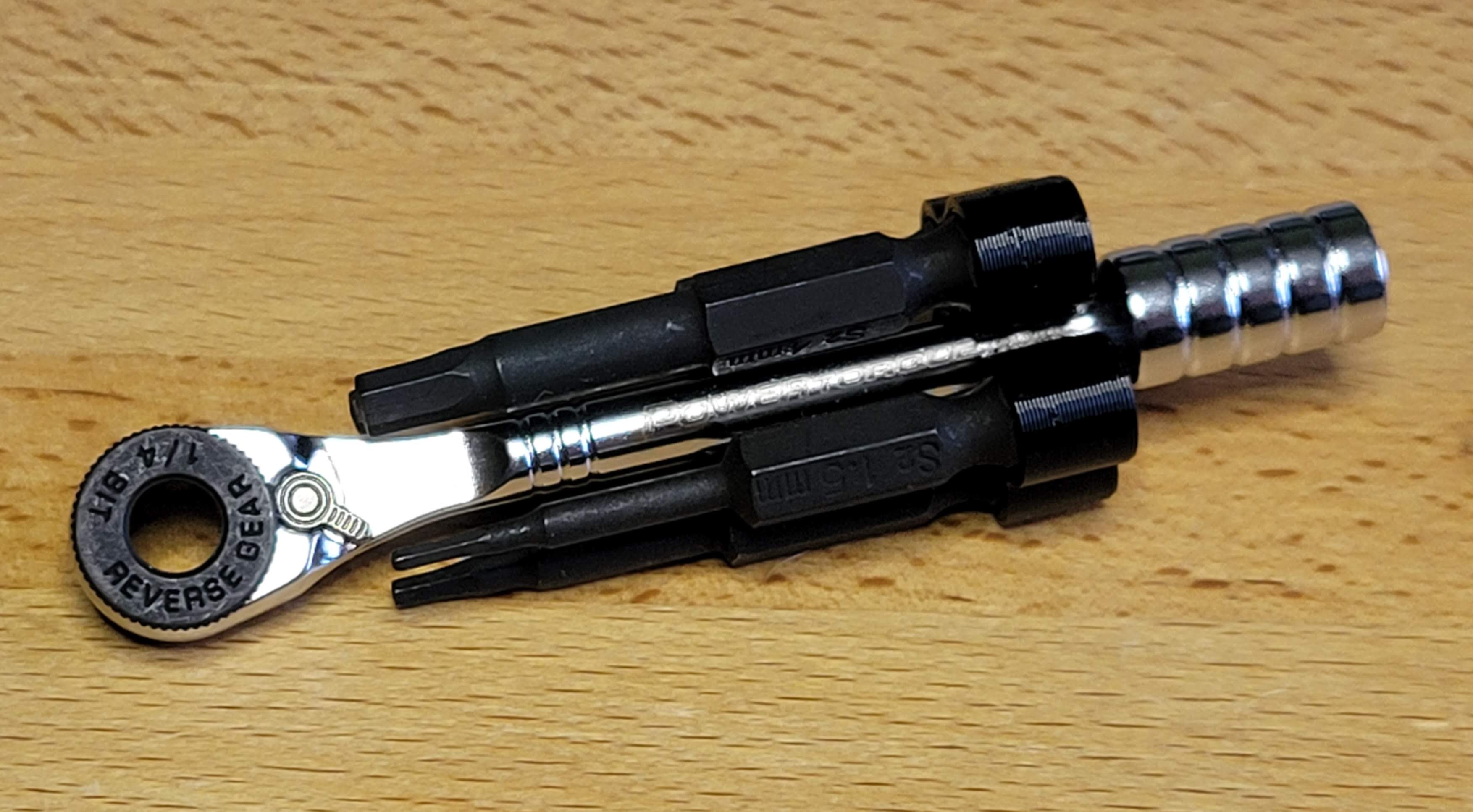 Topeak or Power Torque EDC mini ratchet bit holder by Todd Ferrante ...