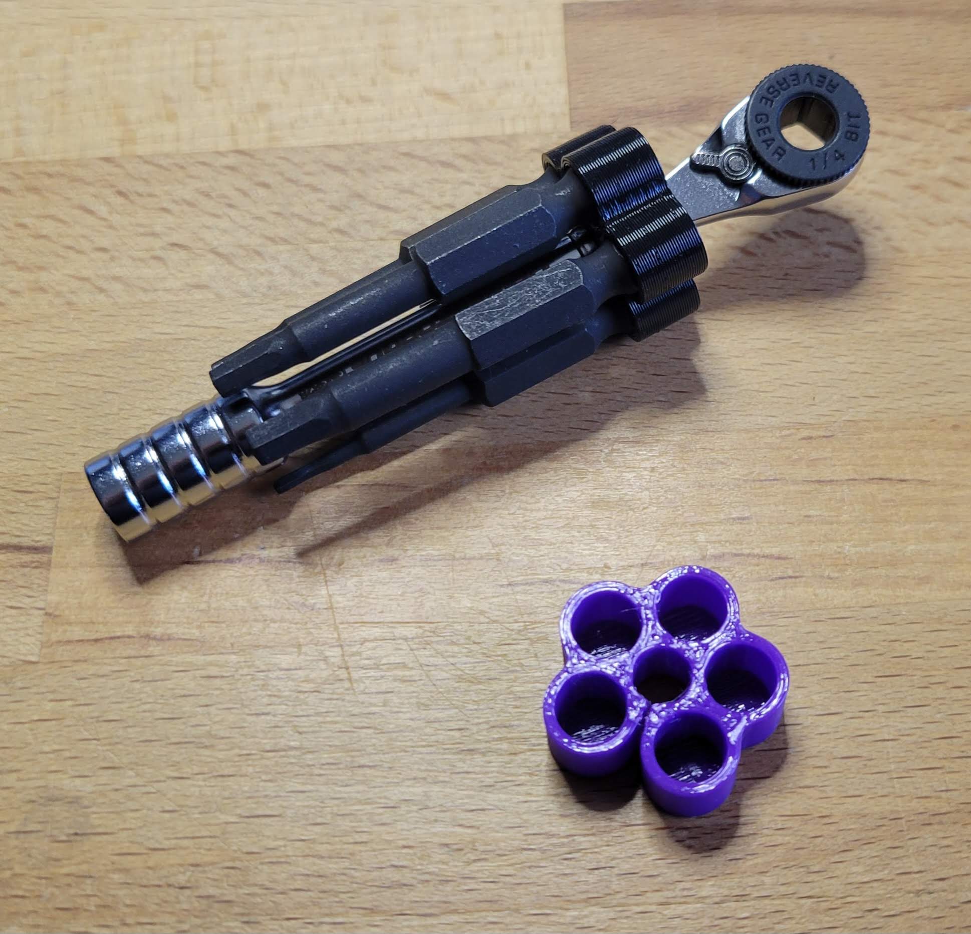 Topeak or Power Torque EDC mini ratchet bit holder by Todd Ferrante ...