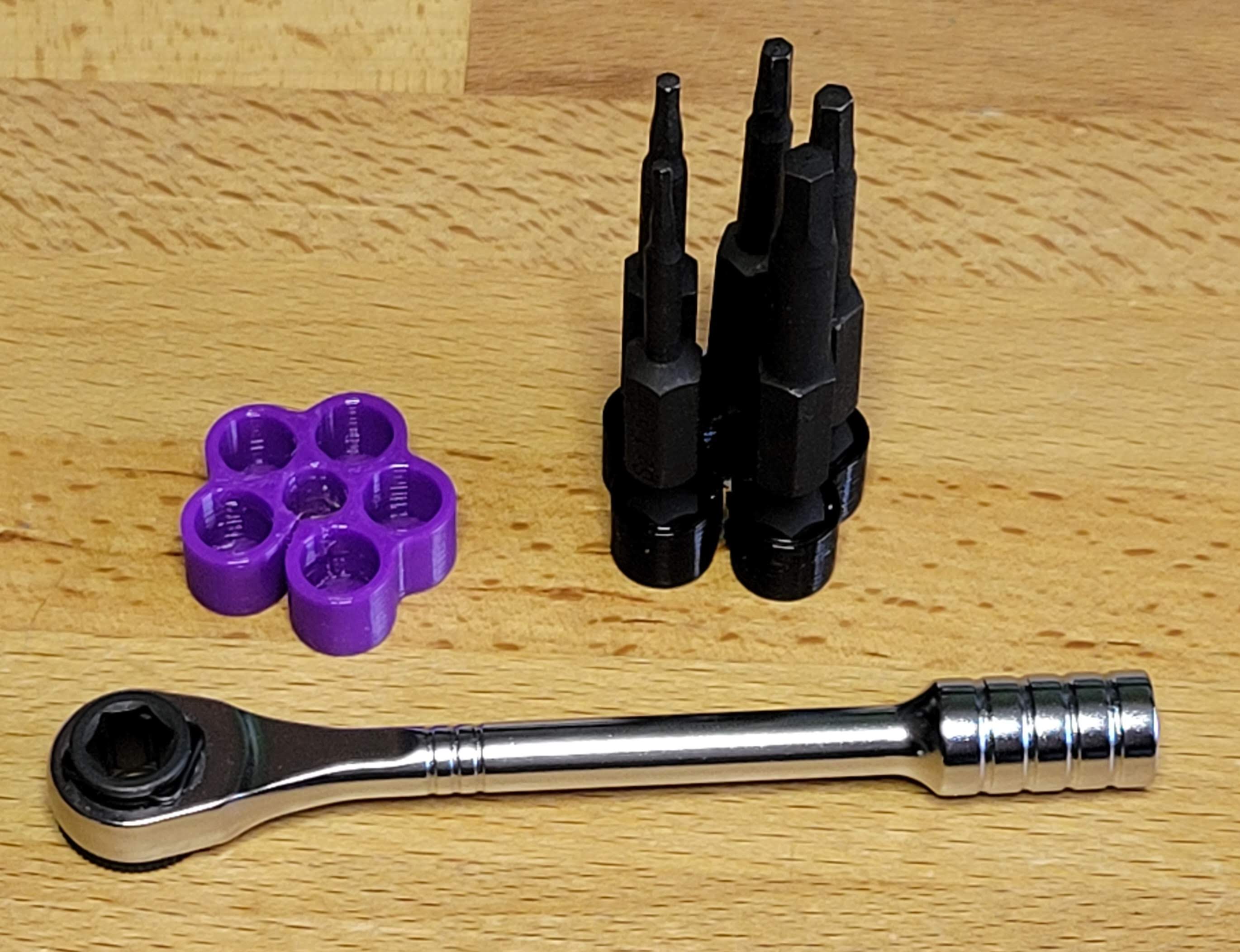 Topeak or Power Torque EDC mini ratchet bit holder by Todd Ferrante ...