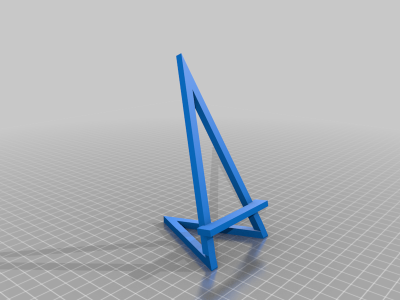 Minimalist Easel by Arjun M | Download free STL model | Printables.com