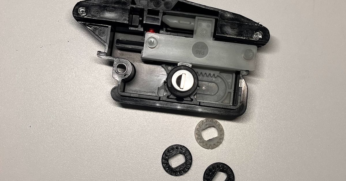 Roof Box Locking Mechanism Gear by Birchtwig | Download free STL model ...