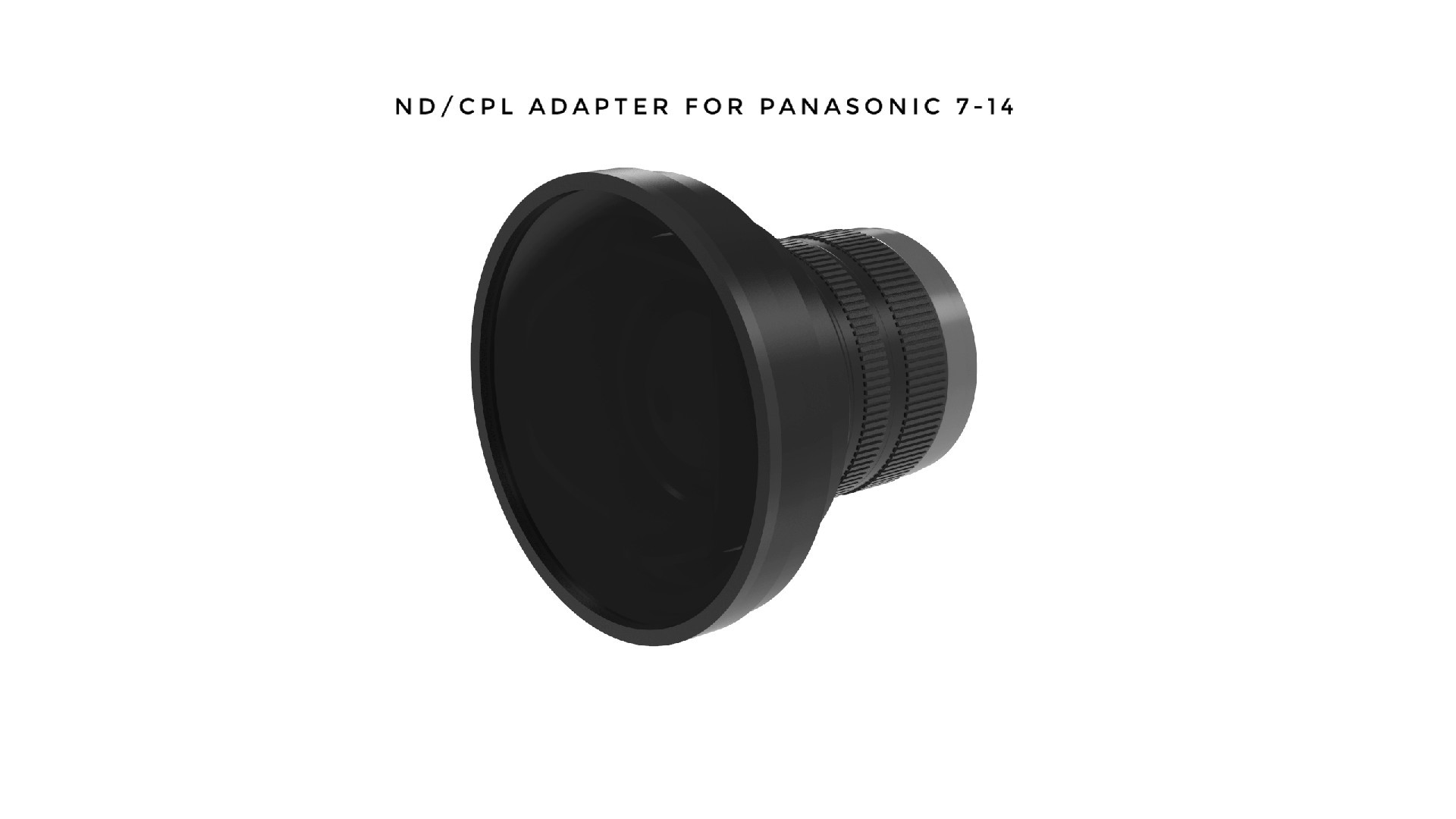 Filter adapter for Panasonic LUMIX G VARIO 7-14mm/F4.0 ASPH by Chen Felix | Download free STL ...