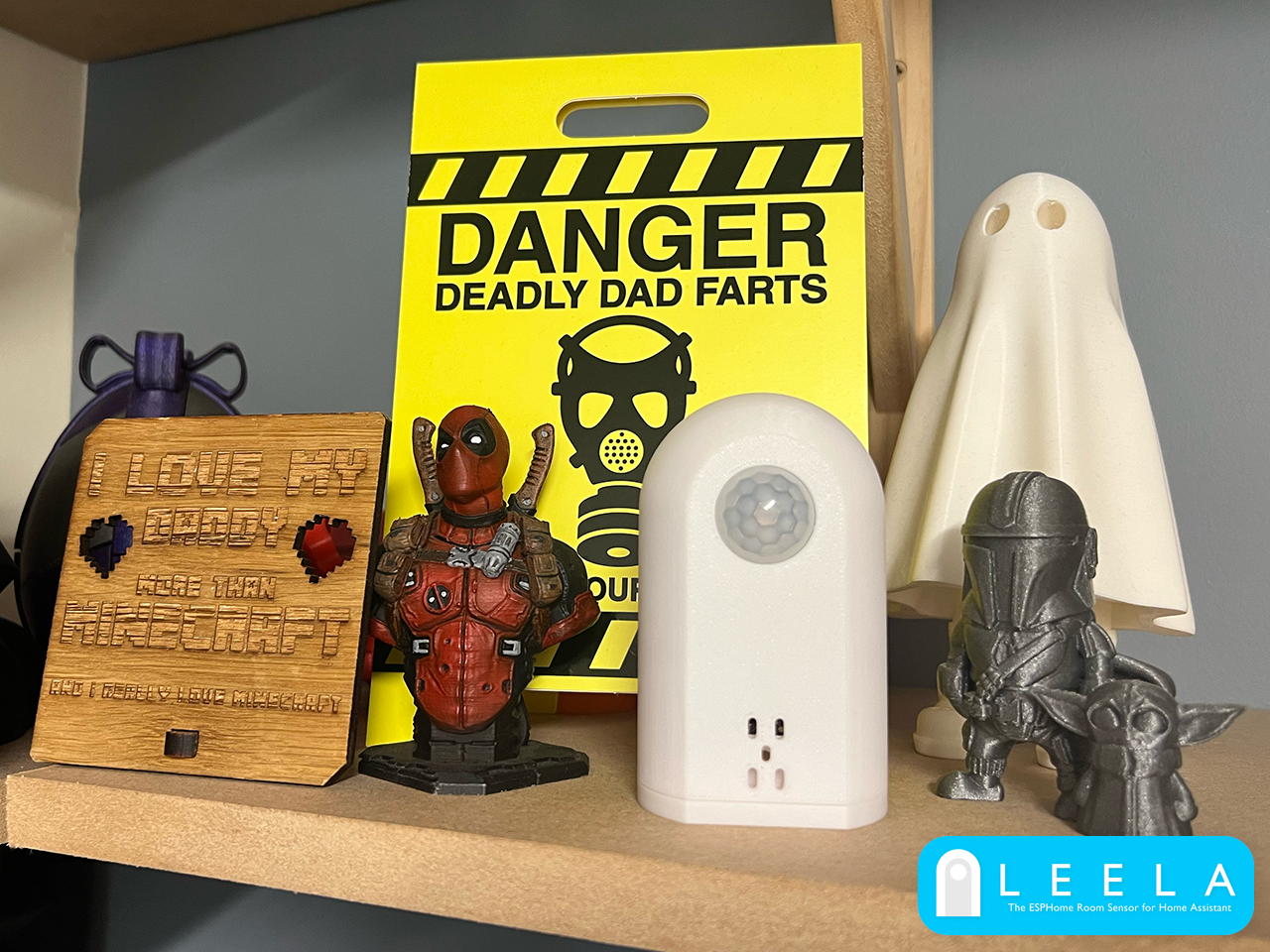 Leela+ with Pivot Base and Wall mount - The ESPHome Room Multi Sensor ...