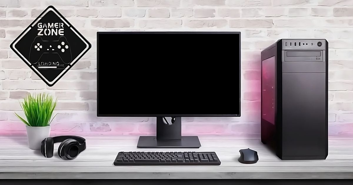 Gamer Zone Wall Decoration by Black Glovz | Download free STL model ...