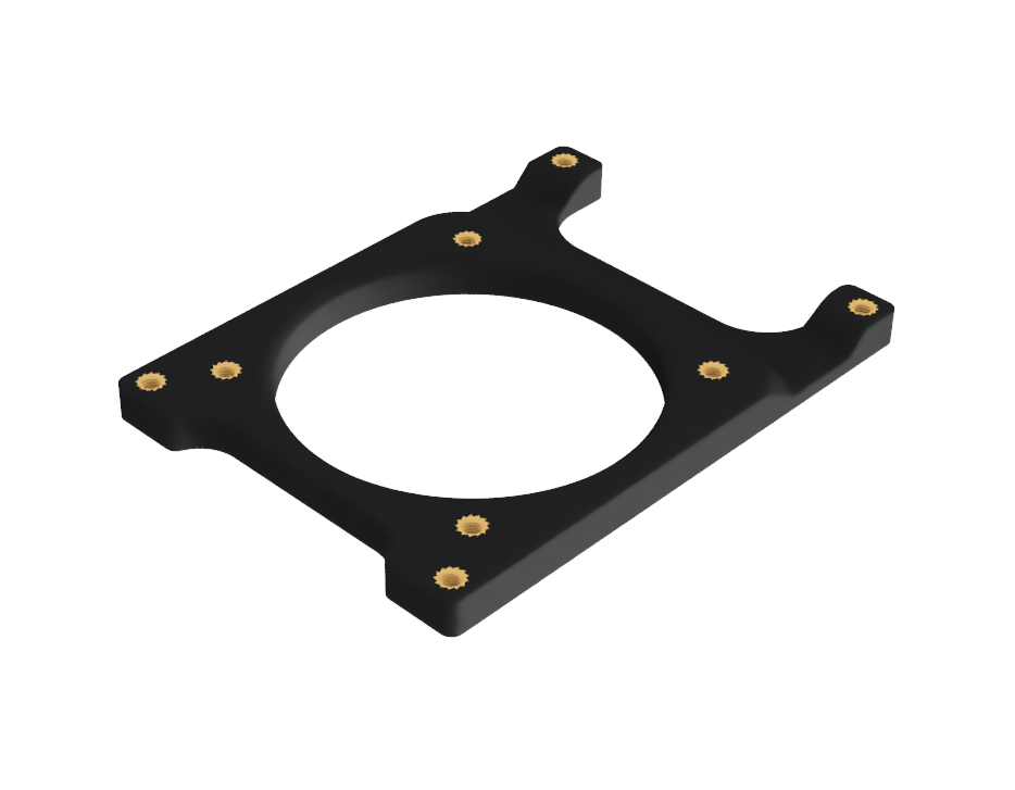Fractal Ridge PC Case Front Fan Mount - 40mm and 60mm by Woogies ...