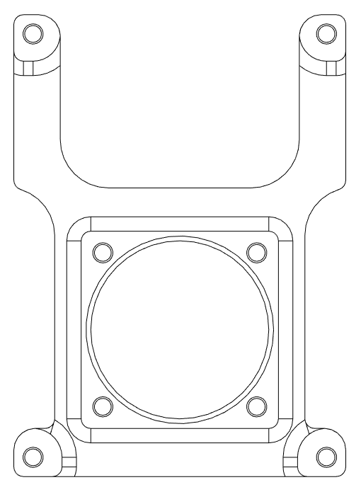 Fractal Ridge PC Case Front Fan Mount - 40mm and 60mm by Woogies ...