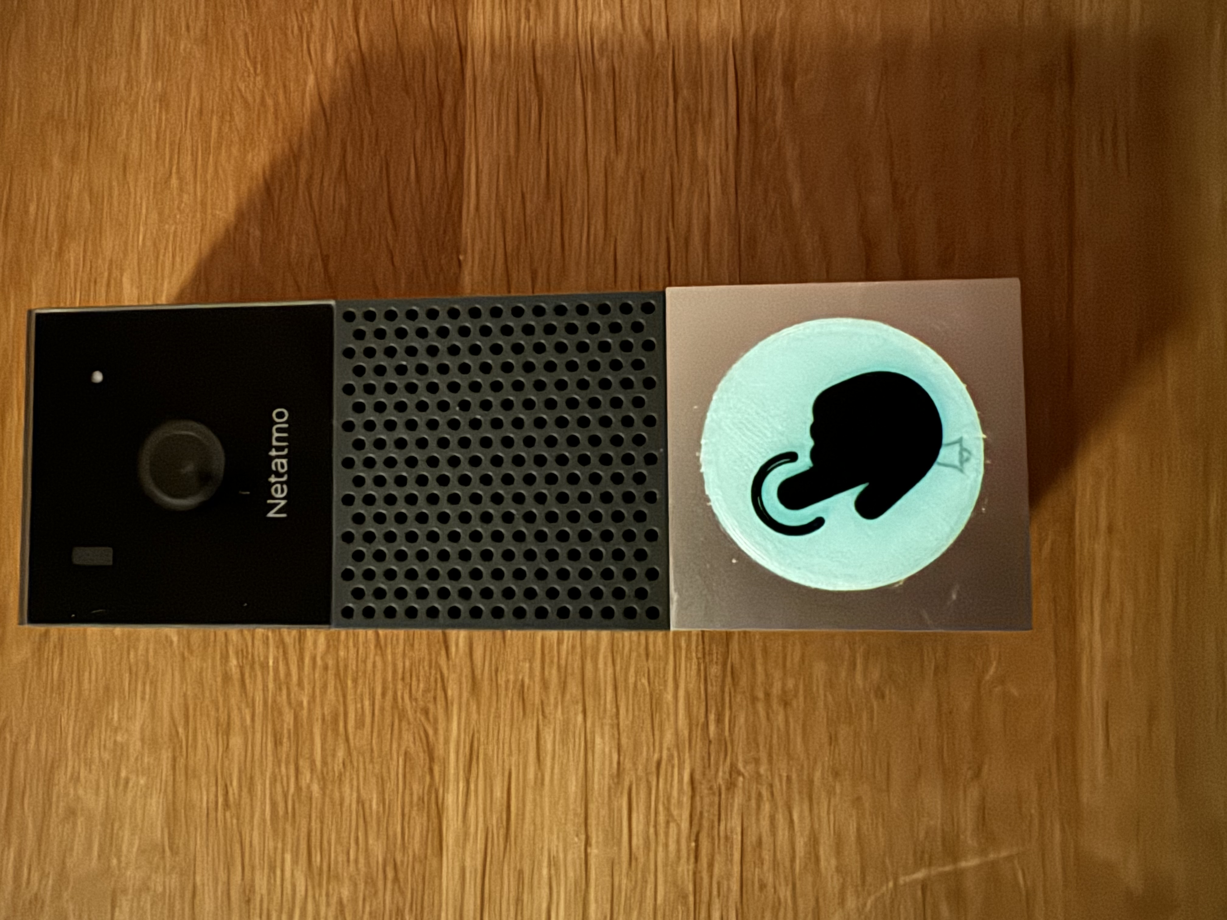 Netatmo Video Doorbell button by thza | Download free STL model ...