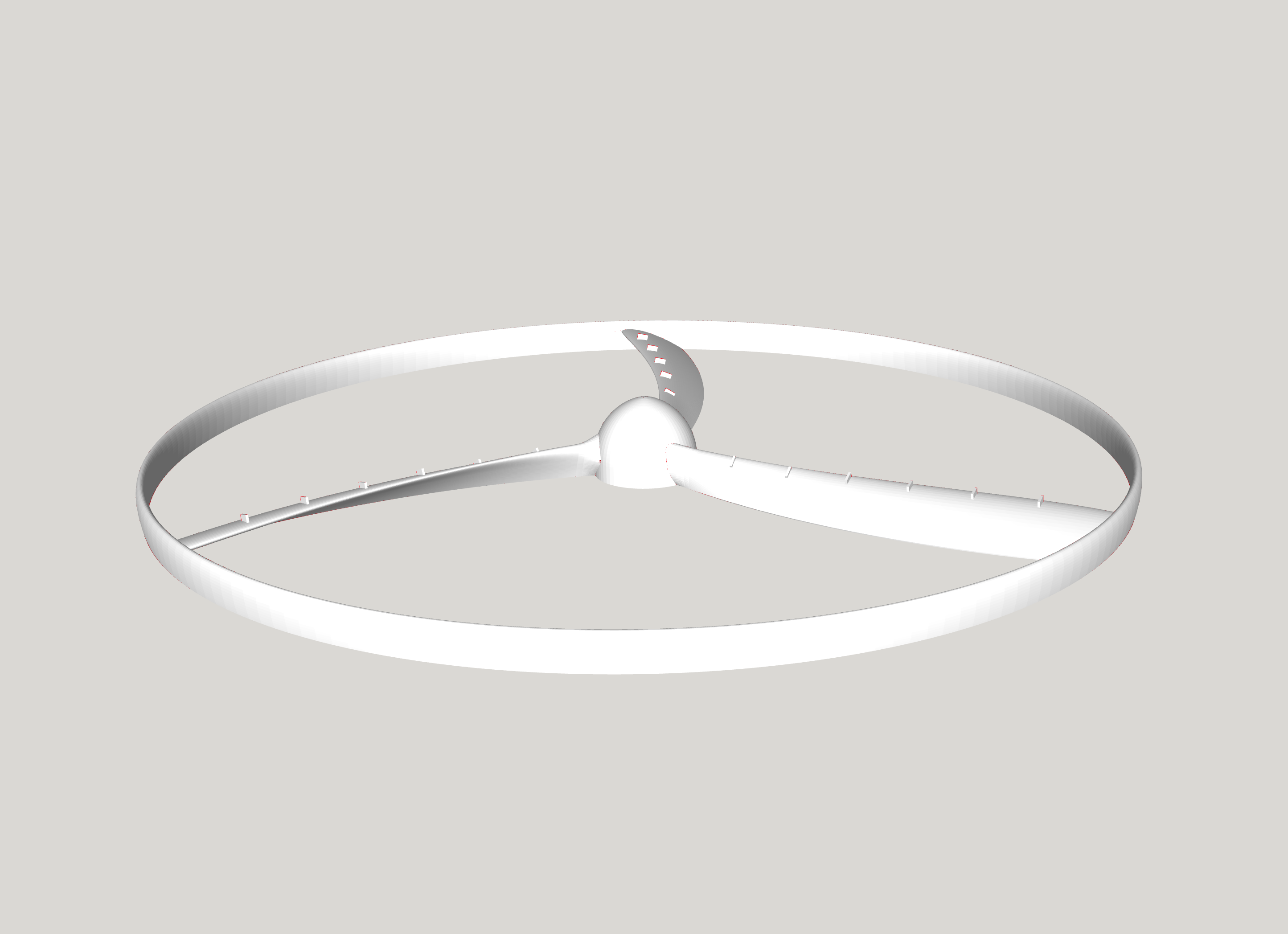 Pull Copter Airfoil Propeller with Vortex Generators by vidision ...