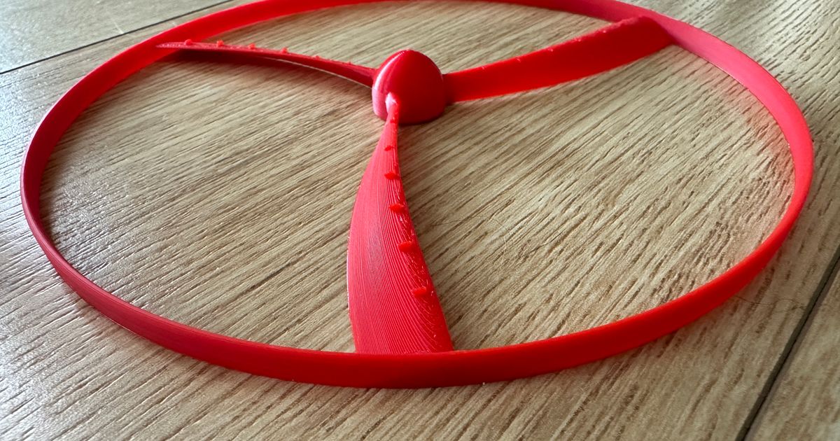 Pull Copter Airfoil Propeller with Vortex Generators by vidision ...