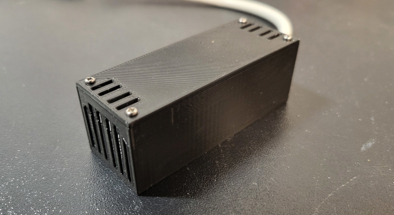 ESP01 DHT Temperature Sensor Case by Rappetor | Download free STL model ...