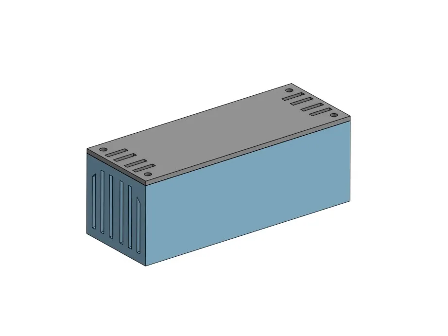 ESP01 DHT Temperature Sensor Case by Rappetor | Download free STL model ...