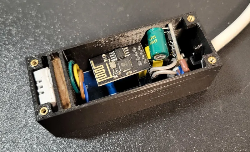 ESP01 DHT Temperature Sensor Case by Rappetor | Download free STL model ...