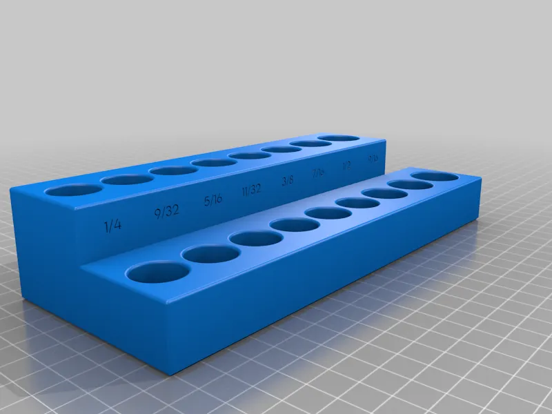 Tekton Three Eights Socket Organizer by Sam Schultz | Download free STL ...
