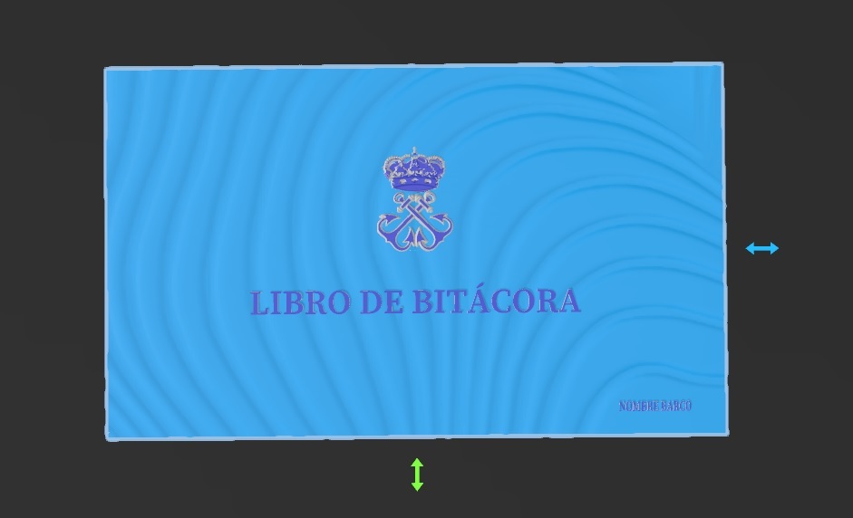 TAPA LIBRO BITÁCORA - BOAT LOG BOOK by EOLO | Download free STL model ...