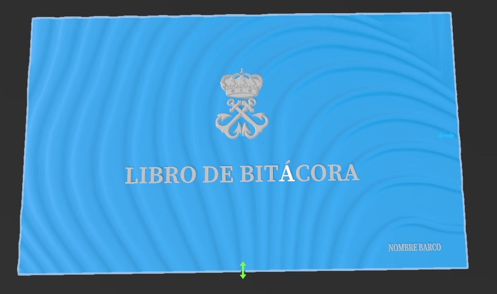 TAPA LIBRO BITÁCORA - BOAT LOG BOOK by EOLO | Download free STL model ...