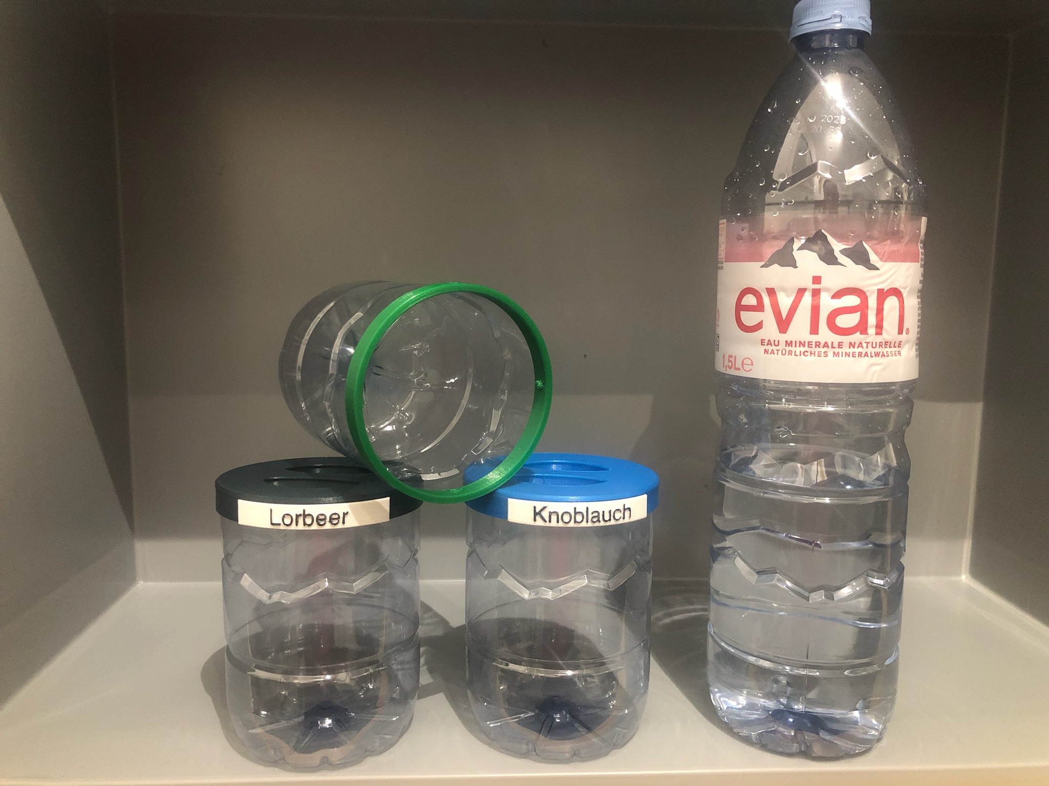 Evian Storage Box Kit lockable by kelehem | Download free STL model ...