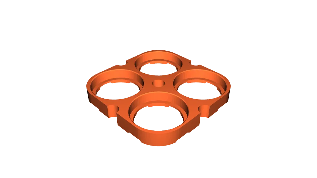 Lifepo4 40135 EVE Battery Cell Holder with cover by Maxym Bohdan ...