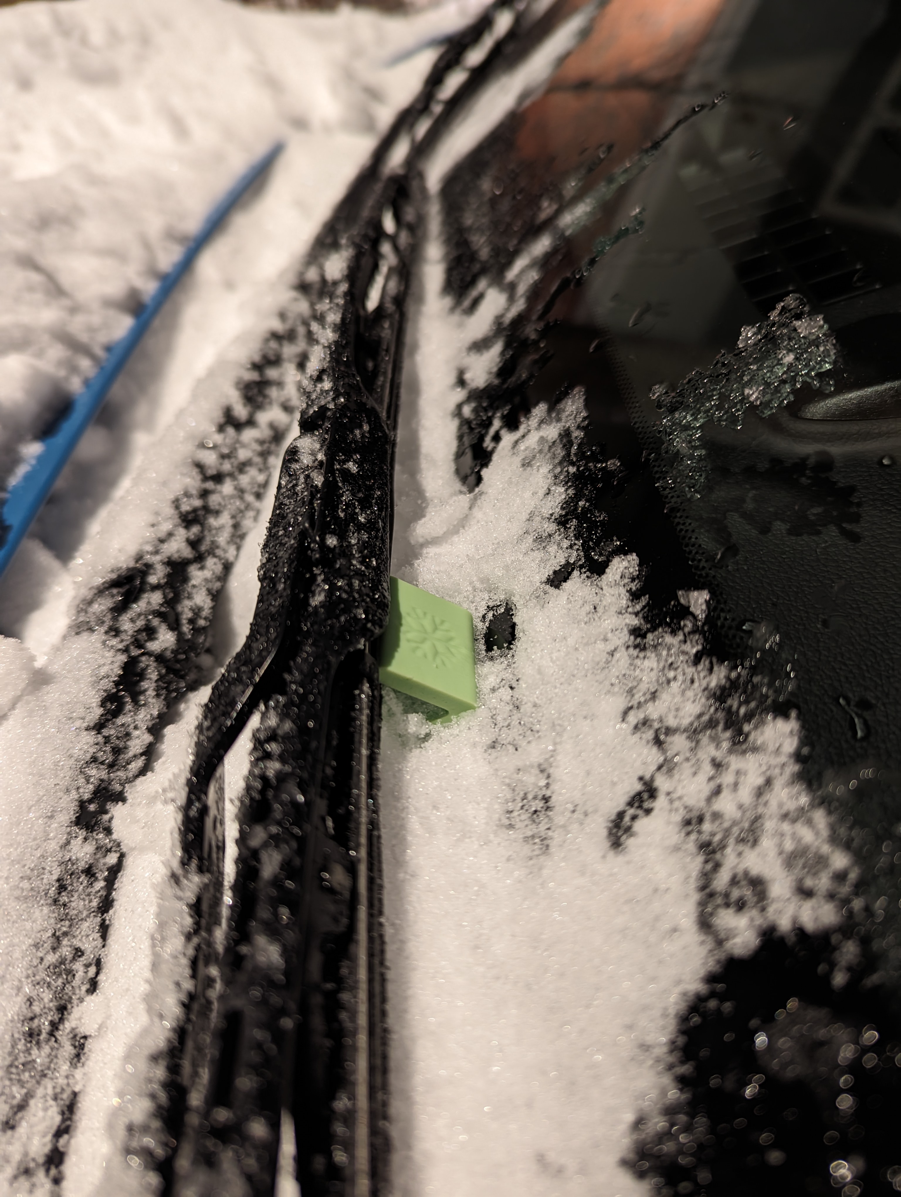 Car Wiper Anti-Freeze Clip w/ Snowflake Icon by Color Orb | Download ...