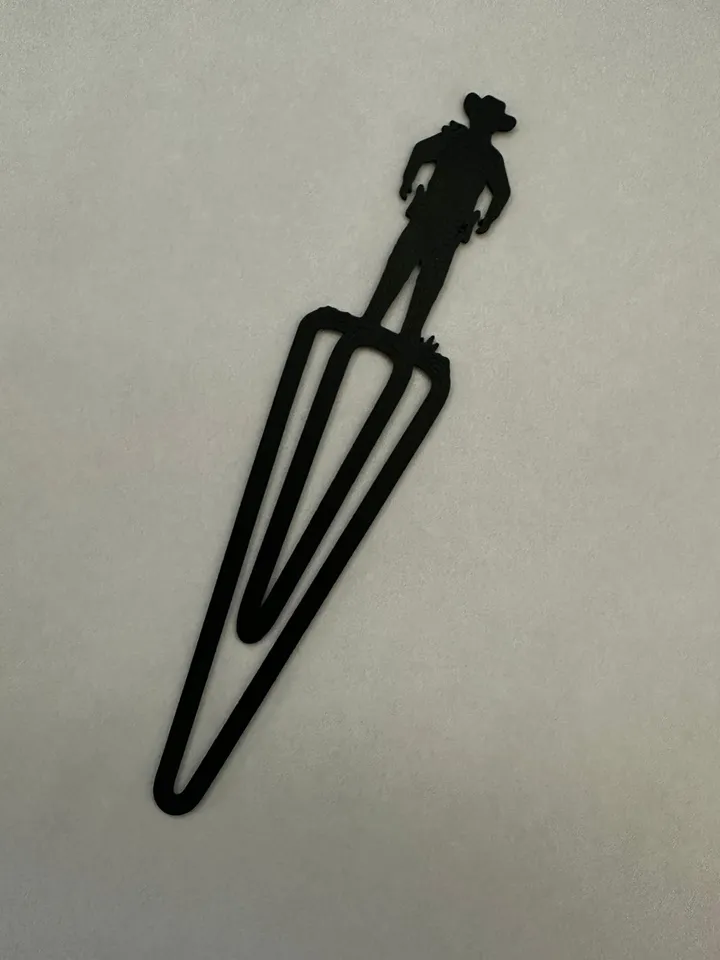 Cowboy Bookmark by ajmarenco | Download free STL model | Printables.com