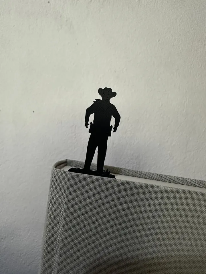 Cowboy Bookmark by ajmarenco | Download free STL model | Printables.com