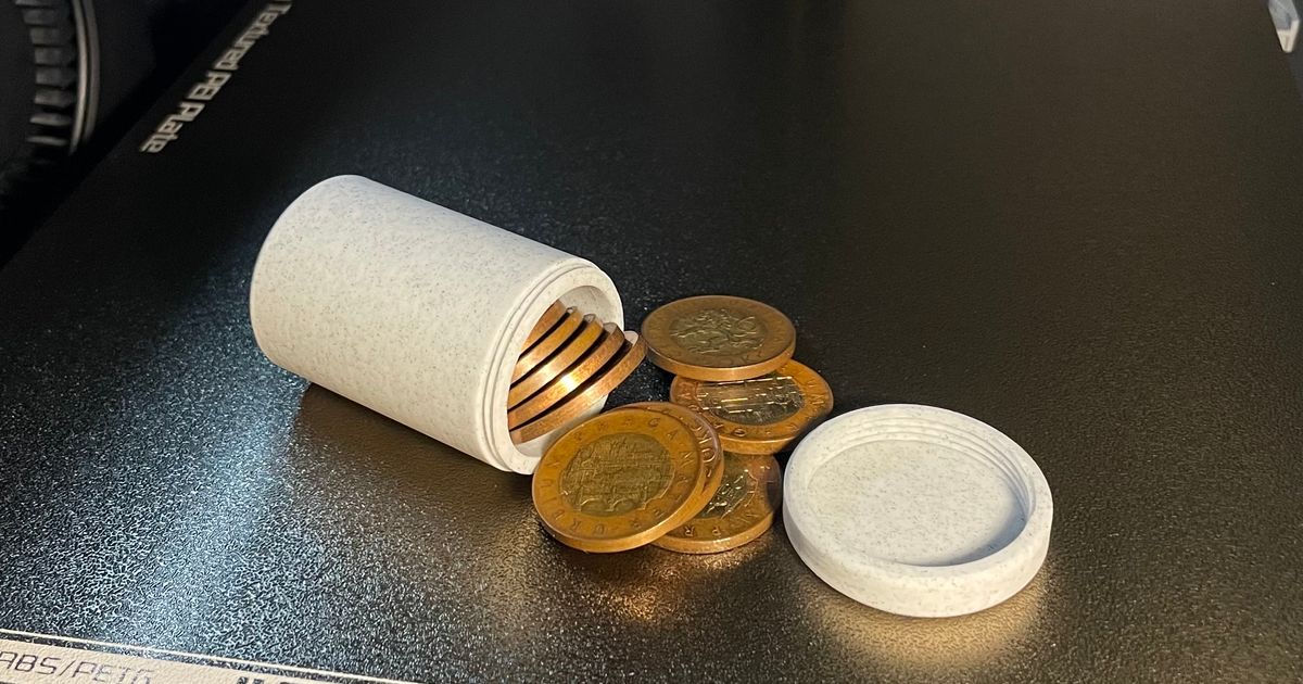 Universal Coin Capsule by Souky1122 | Download free STL model ...