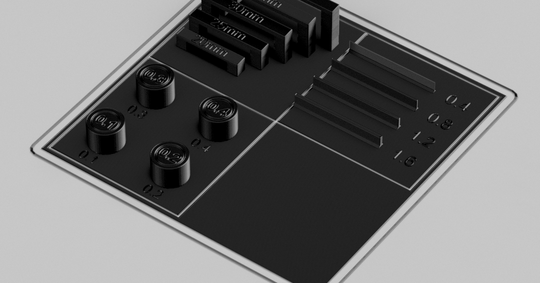 4 tests in 1 3D Printer Calibration Test - Cancel Object Supported ...