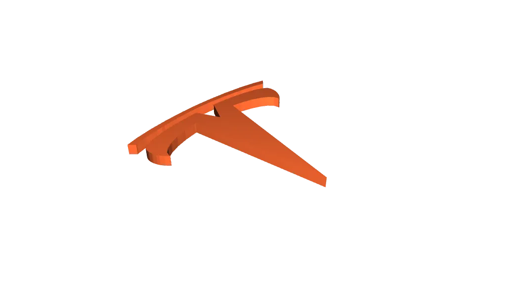 Tesla Logo by Izak Detwieler | Download free STL model | Printables.com