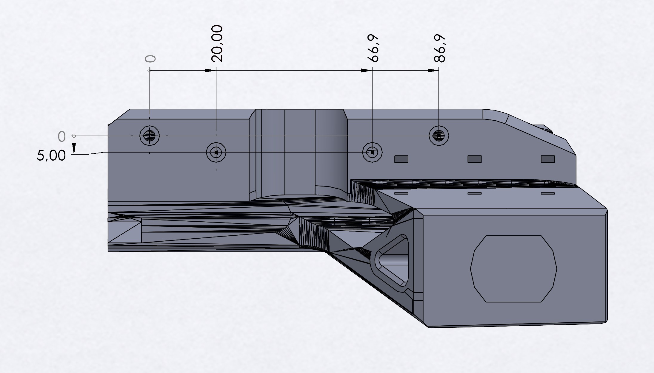 Prusa mini Base lowered by Nobbli | Download free STL model ...