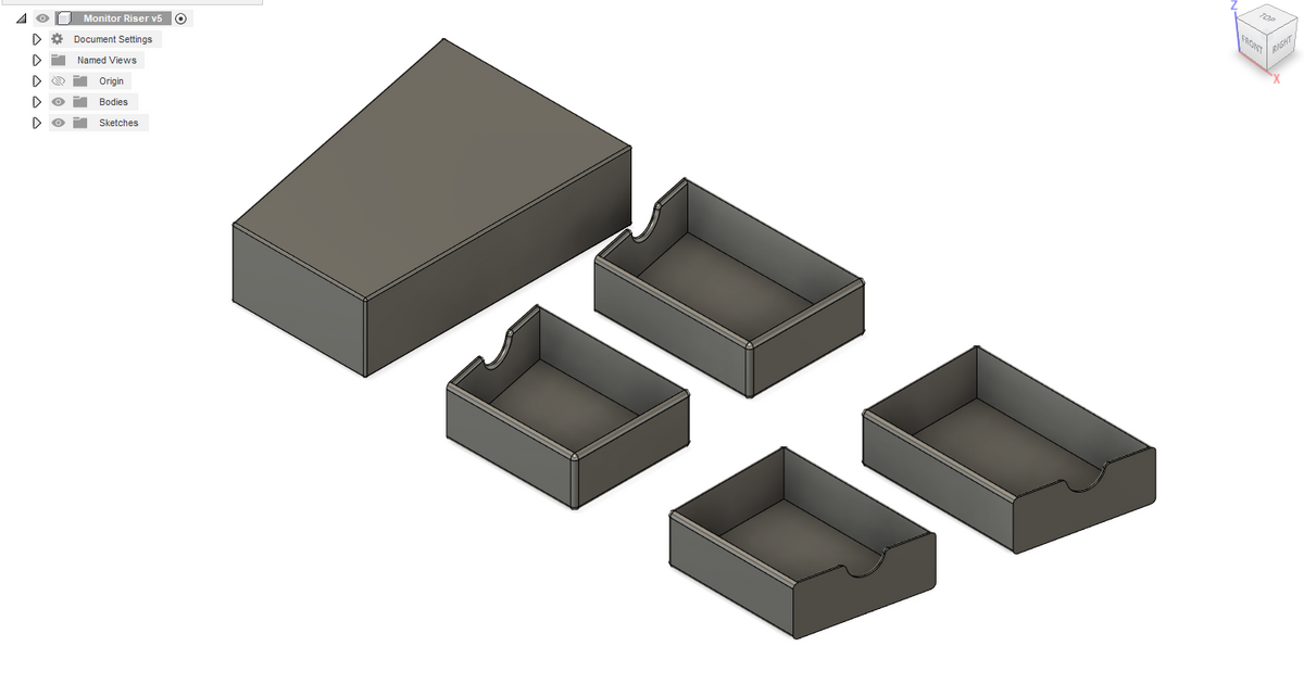 Dell Monitor Riser by Cyrus987987 | Download free STL model ...