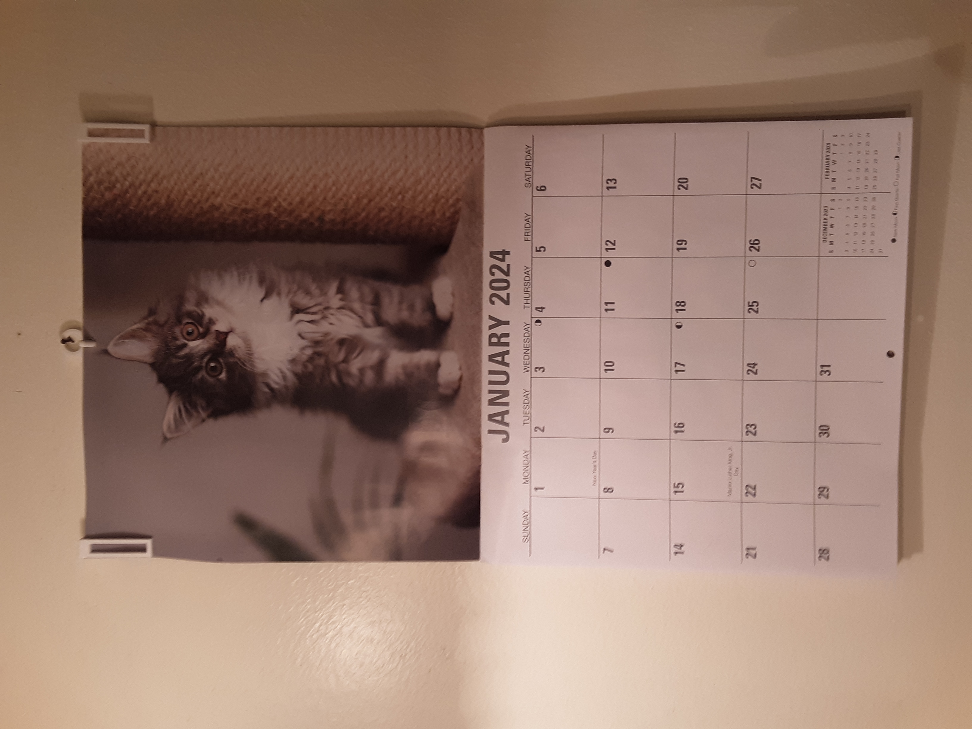 Calendar Hanger by Marty | Download free STL model | Printables.com