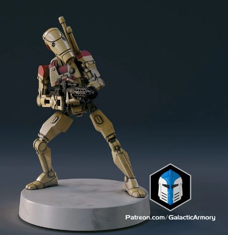 Battle Droid by Darklord Rocky | Download free STL model | Printables.com