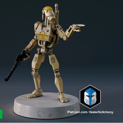 Battle Droid by Darklord Rocky | Download free STL model | Printables.com