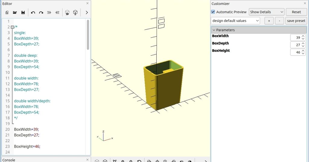 customizable Small Parts Bins by Dave Bain | Download free STL model ...