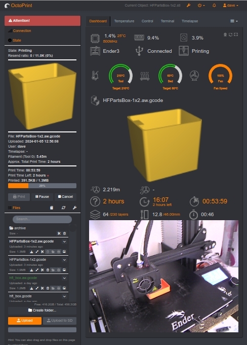 customizable Small Parts Bins by Dave Bain | Download free STL model ...