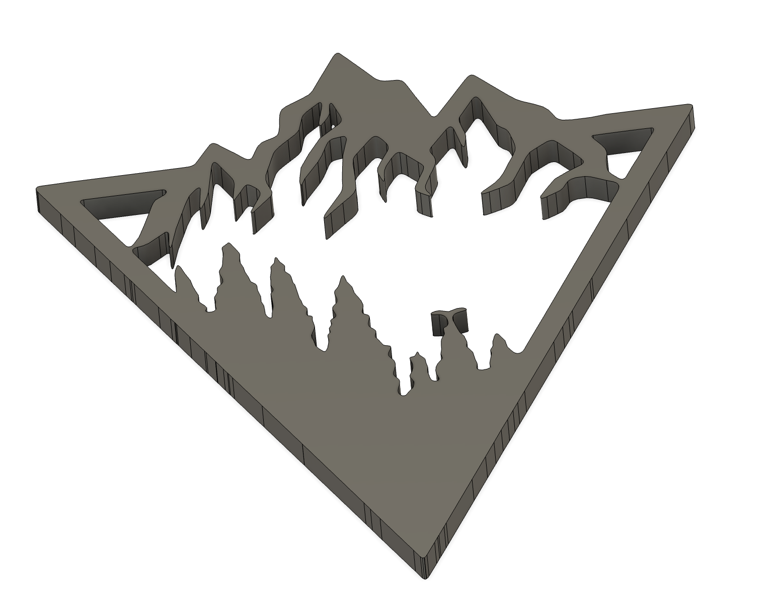 Mountain art von jjr pfister | Kostenloses STL-Modell herunterladen ...