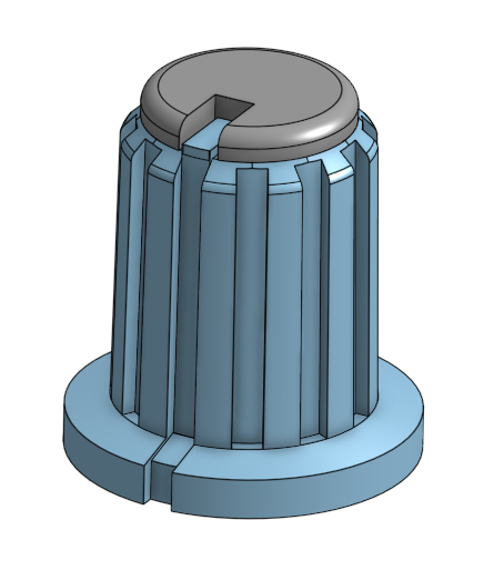 Vintage Style Potentiometer Knob by Gareth42 | Download free STL model ...