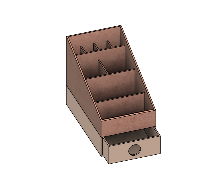 Drawer for Organizer 81x140x82 by juanpabloduo | Download free STL ...