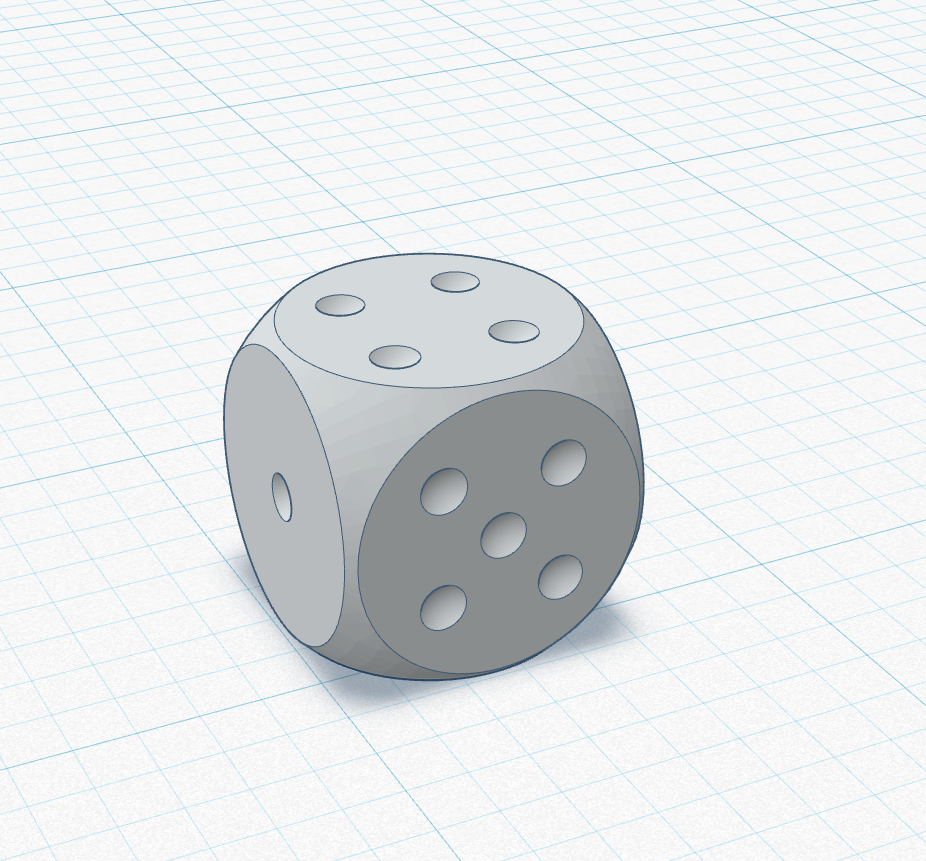 Easy to Print Die by Caden Williams | Download free STL model ...