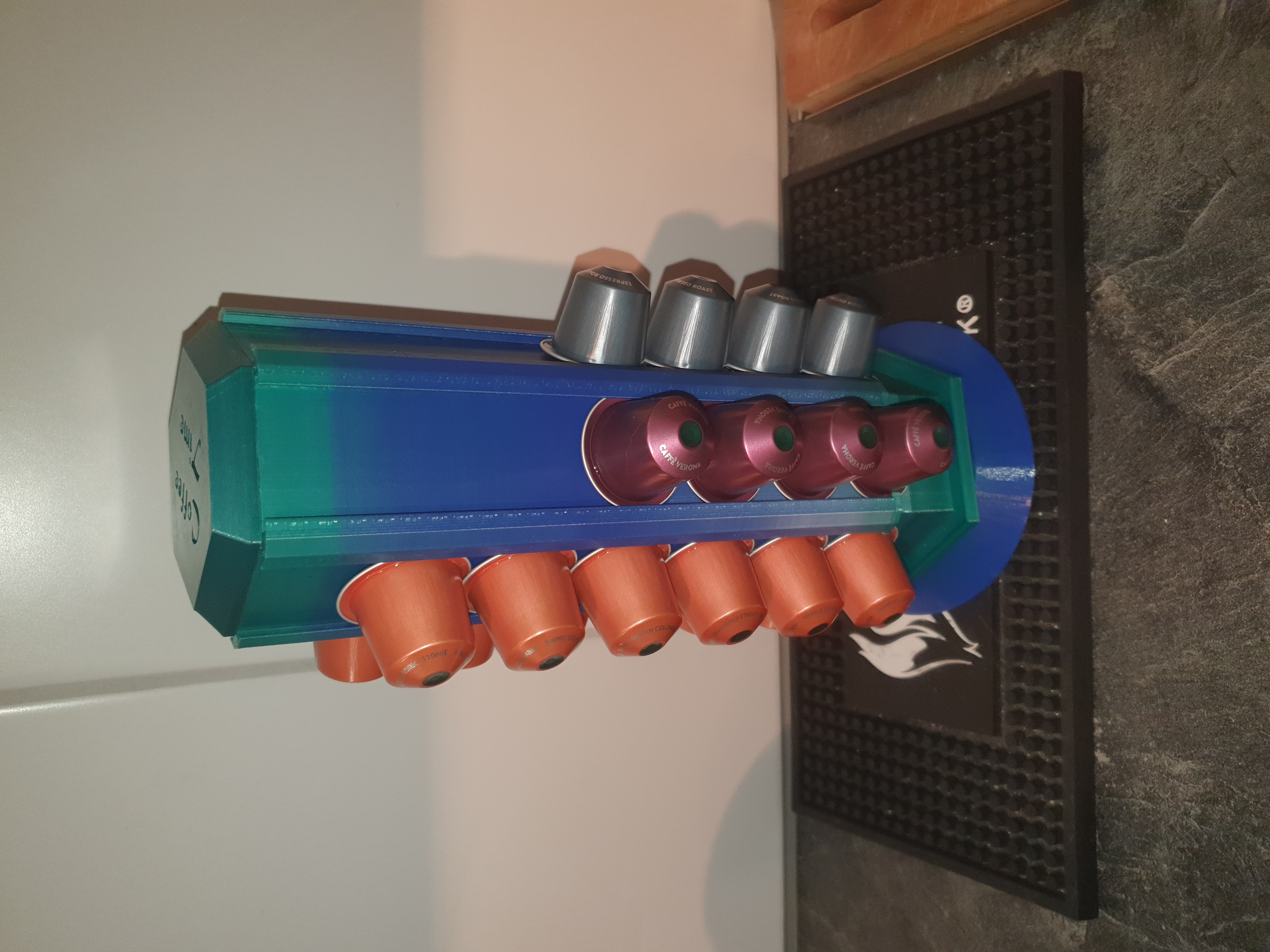 Turnable Nespresso Tower by Fedi | Download free STL model | Printables.com